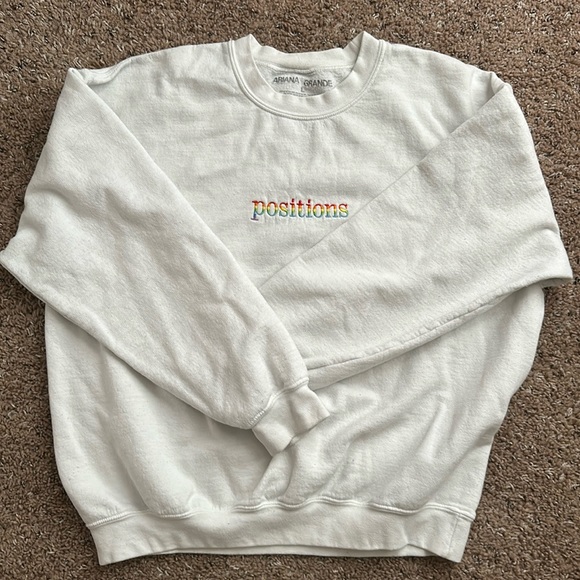 Ariana Grande | Tops | Ariana Grande Official Merch Positions Crew Neck ...